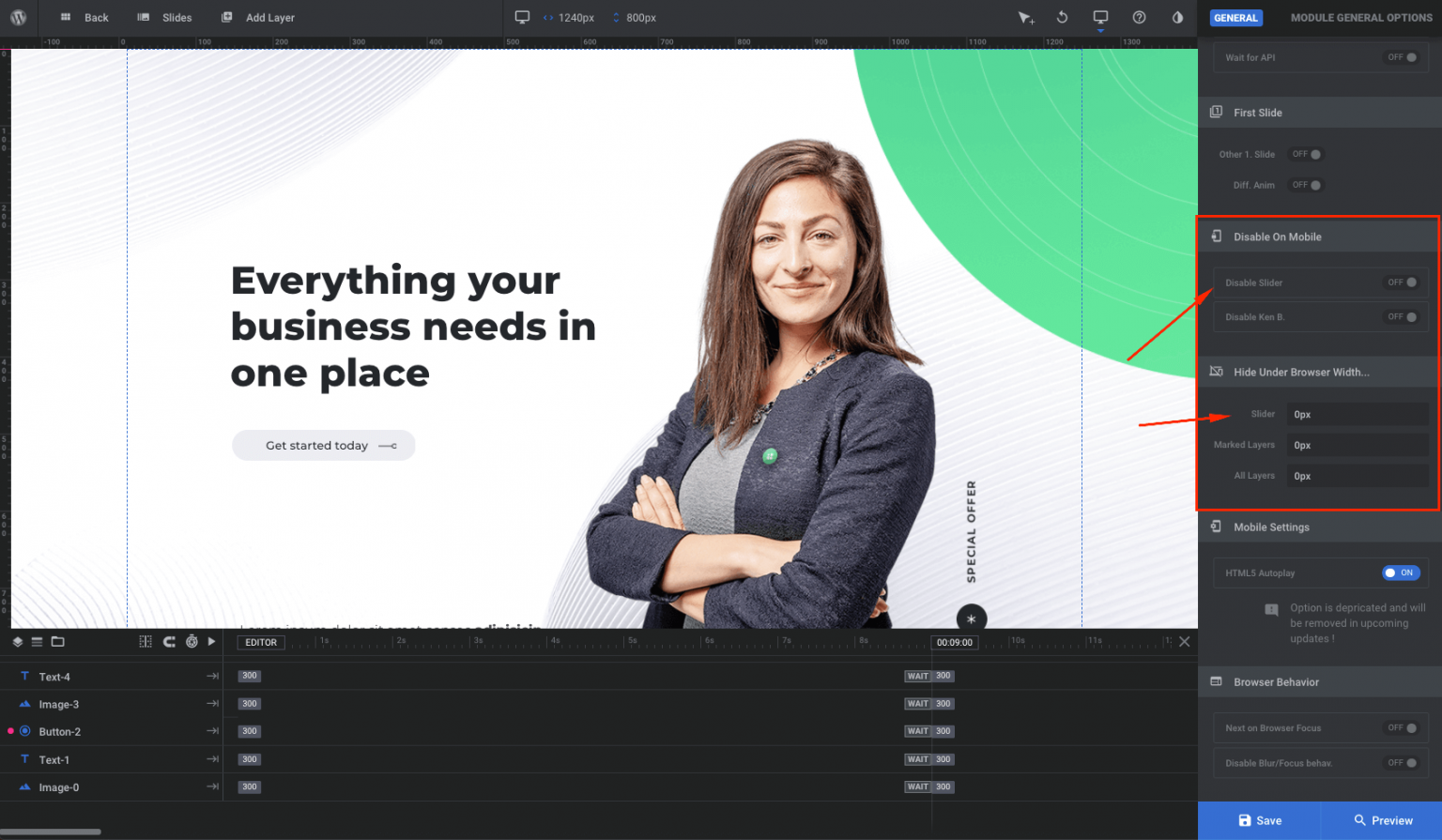Slider Revolution is not showing up on mobile devices – Betheme Support ...