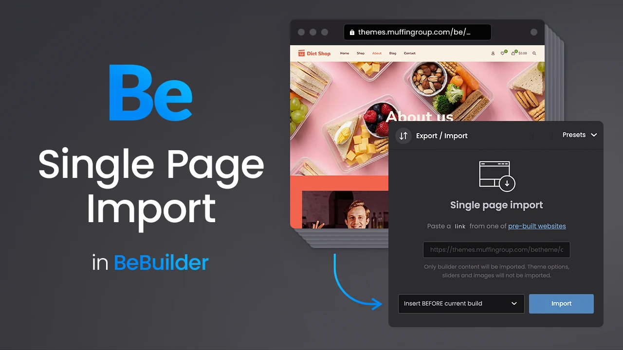 How to Import Single Page?